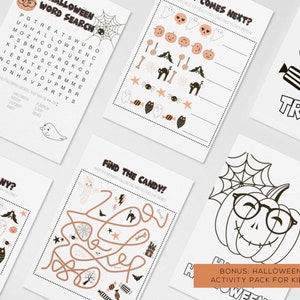 Ultimate Halloween Party Printable Decor Bundle Banners, Signs, Table ...