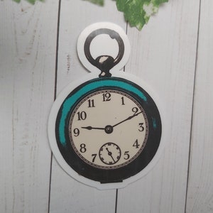 Alice in Wonderland Sticker Clock Stickers Alice in Wonderland Gifts ...