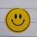 Retro Smiley Face Sticker, Happy Face Sticker, Retro Label, 70s Sticker ...