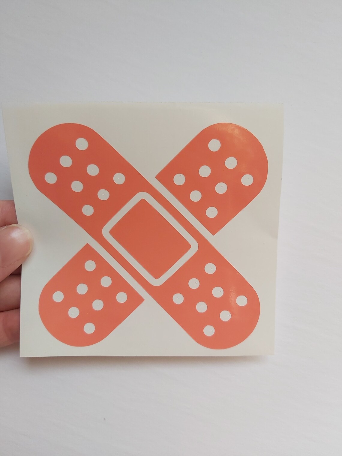 Bandaid Car Decal Band Aid Decal Vinyl Sticker Bandage | Etsy