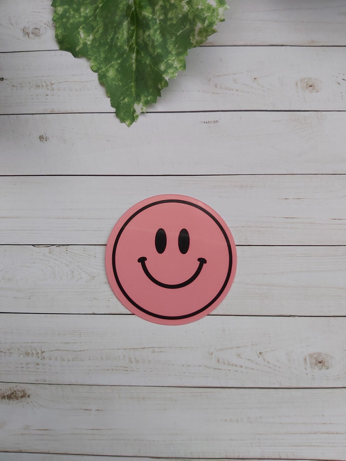 Retro Smiley Face Sticker: 70s Style Happy Emoji, 2.5 Inch - Etsy