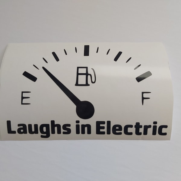 Electric Vehicle Decal - Etsy