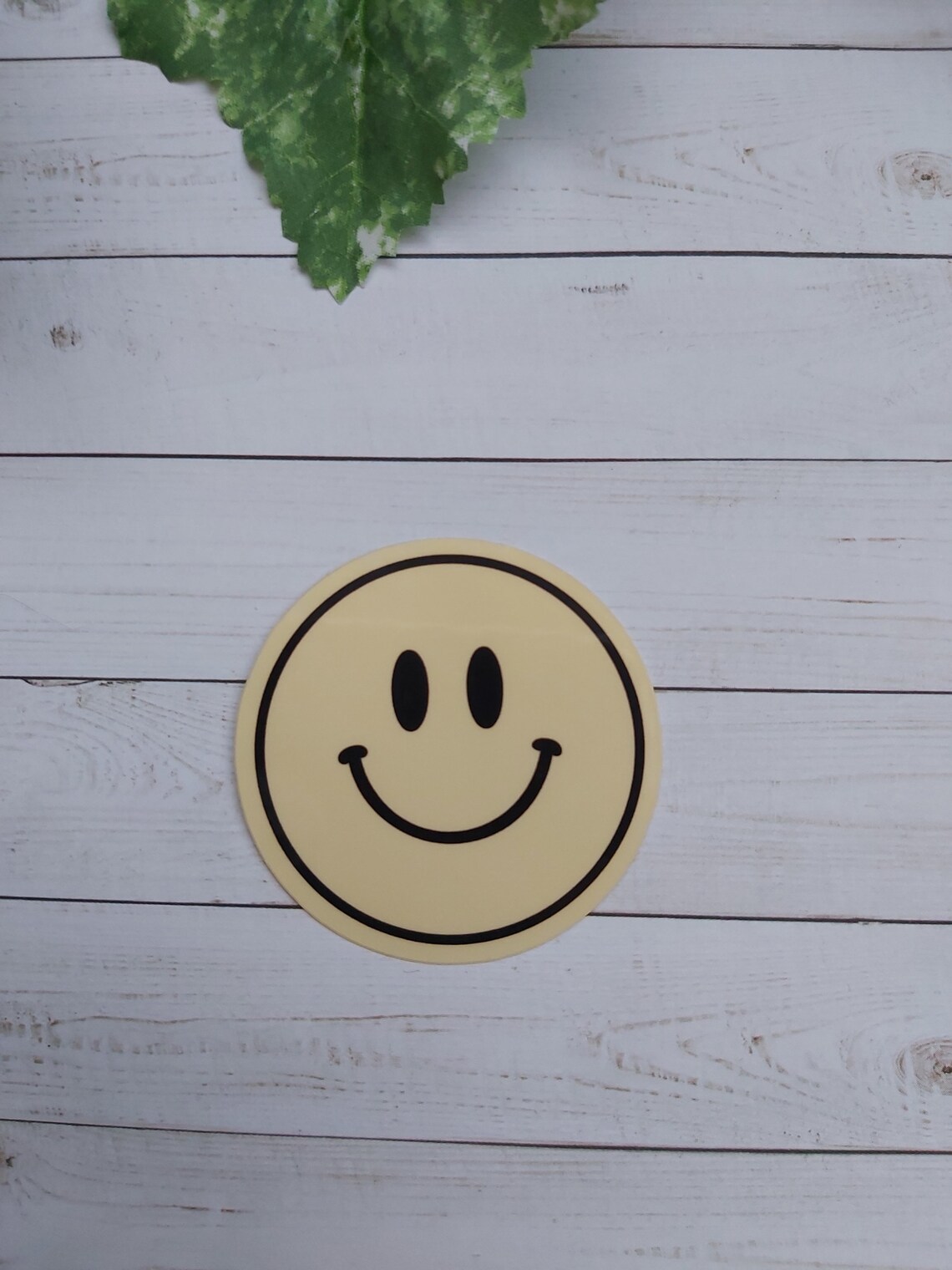 Retro Smiley Face Sticker Happy Face Sticker Retro Label | Etsy