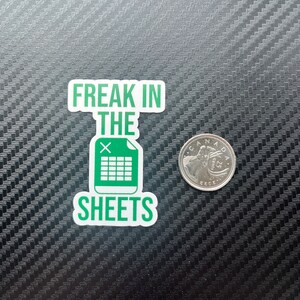 Freak in the Sheets Sticker | Laptop Sticker | Vinyl Sticker | Office ...