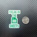 Freak in the Sheets Sticker Laptop Sticker Vinyl Sticker Office Gifts ...