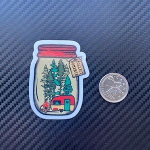 Camping Sticker Camper Sticker Camp Gifts Laptop Sticker Vinyl Sticker ...