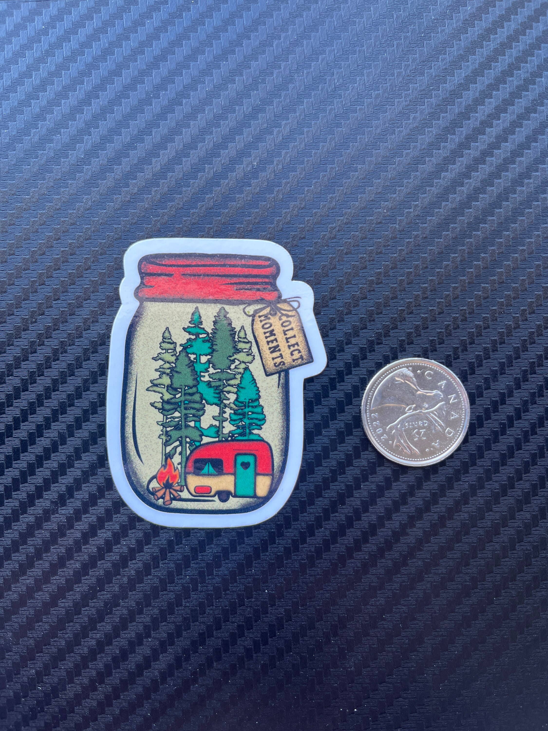 Camping Sticker Camper Sticker Camp Gifts Laptop Sticker - Etsy