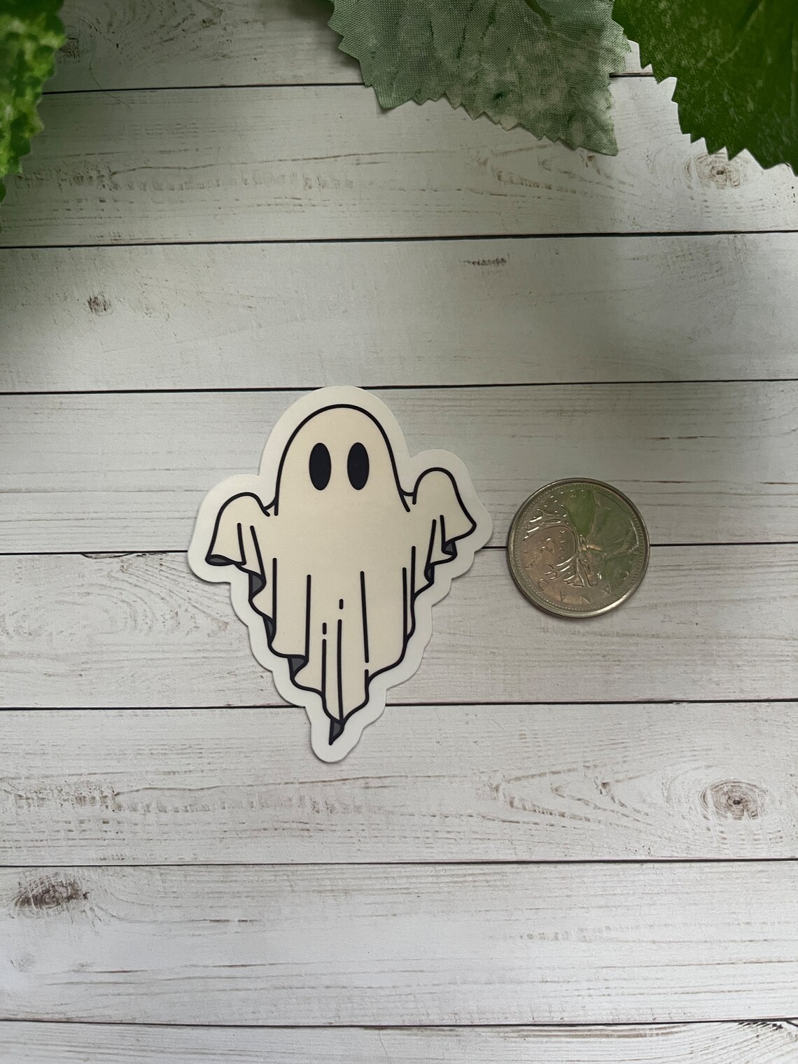 Retro Ghost Sticker Retro Stickers Retro Halloween Vinyl - Etsy