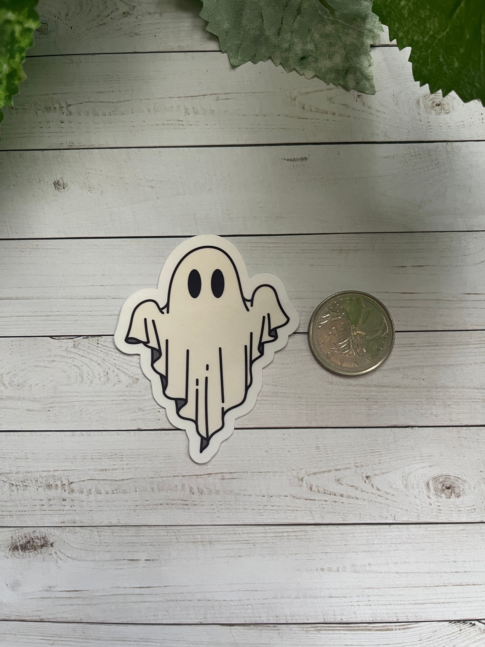 Retro Ghost Sticker Retro Stickers Retro Halloween Vinyl - Etsy