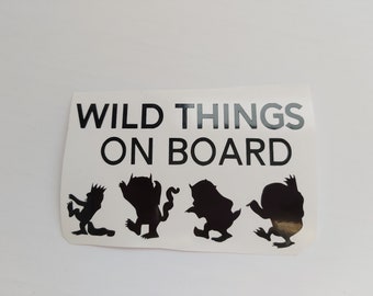 Where the Wild Things Are Fabric - Etsy