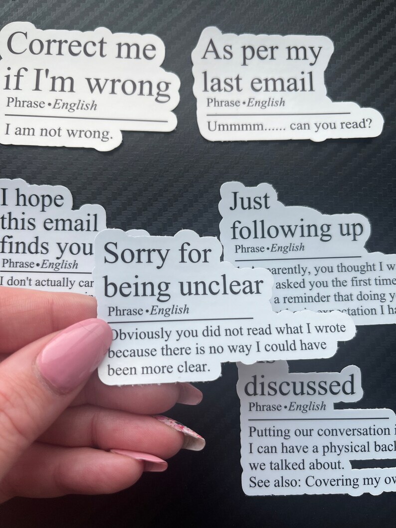 Laptop Stickers Funny, Office Laptop Stickers, Sticker for Laptop ...