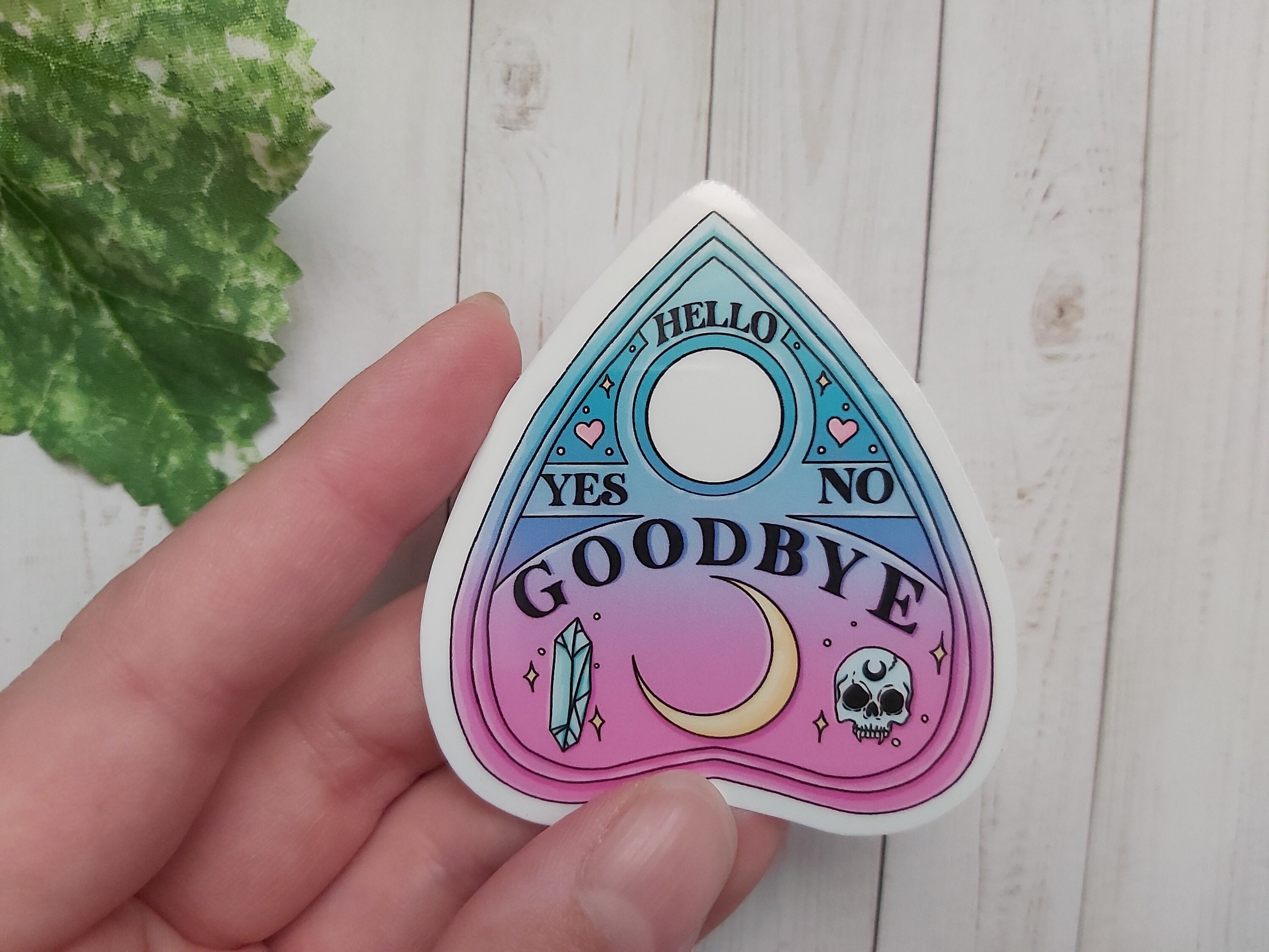 Planchette sticker planchette Ouija board sticker Ouija | Etsy