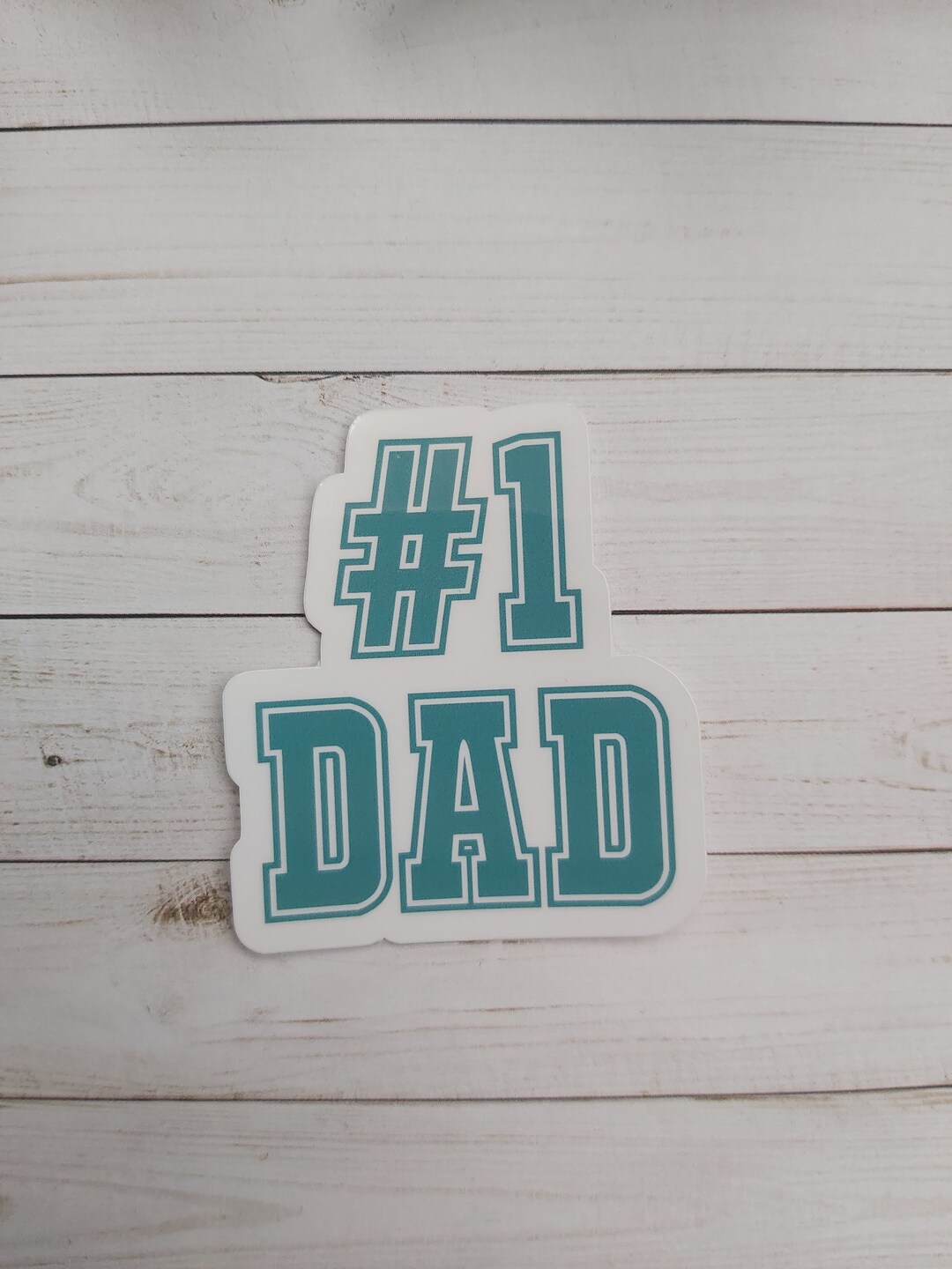 Number 1 Dad Sticker Best Daddy Sticker Card Sticker Dad - Etsy