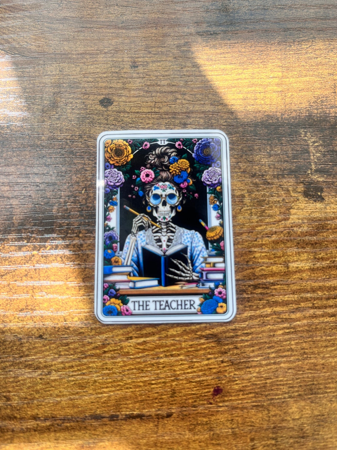 Tarot Card Sticker Funny Stickers Tarot Stickers Tarot Cards Vinyl ...