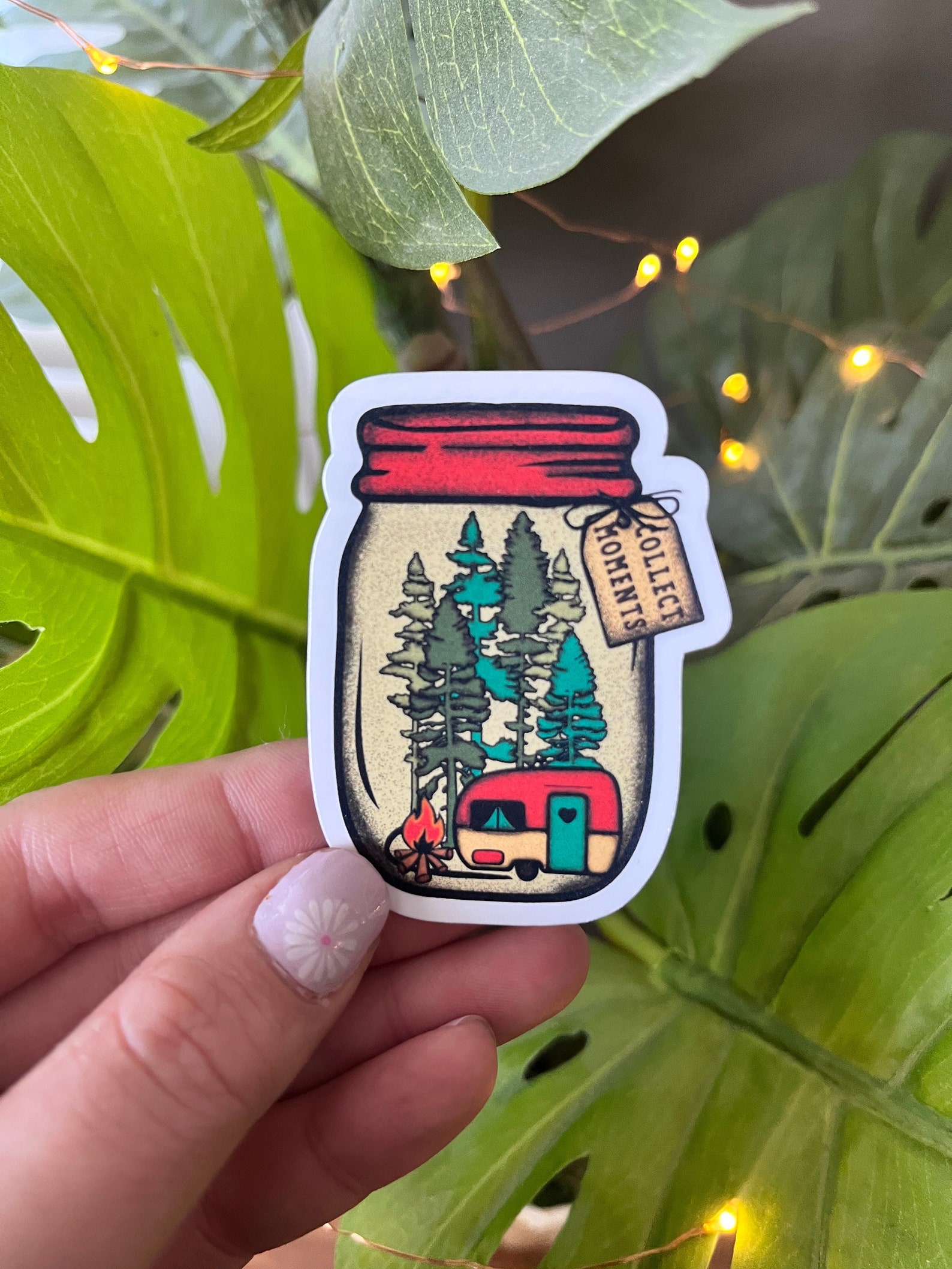 Camping Sticker Camper Sticker Camp Gifts Laptop Sticker - Etsy