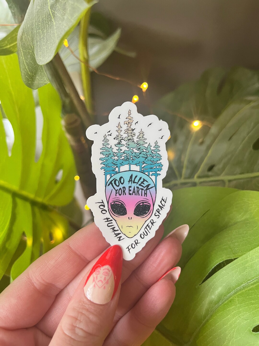 Alien Stickers | Space Alien | Funny Stickers | Laptop Stickers | Ufo ...