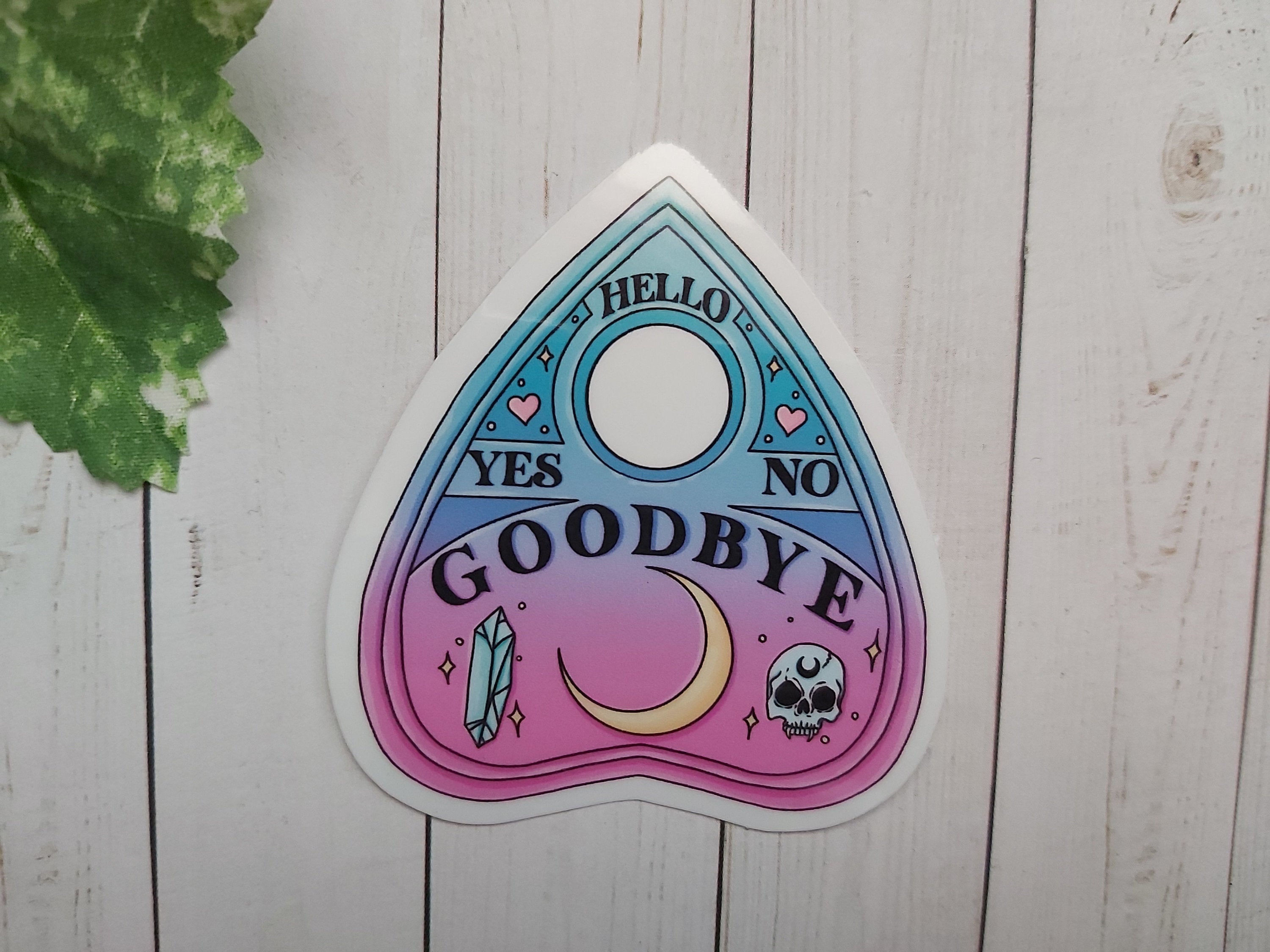 Planchette sticker planchette Ouija board sticker Ouija | Etsy