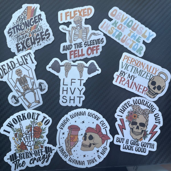 Athletic Trainer Stickers - Etsy UK