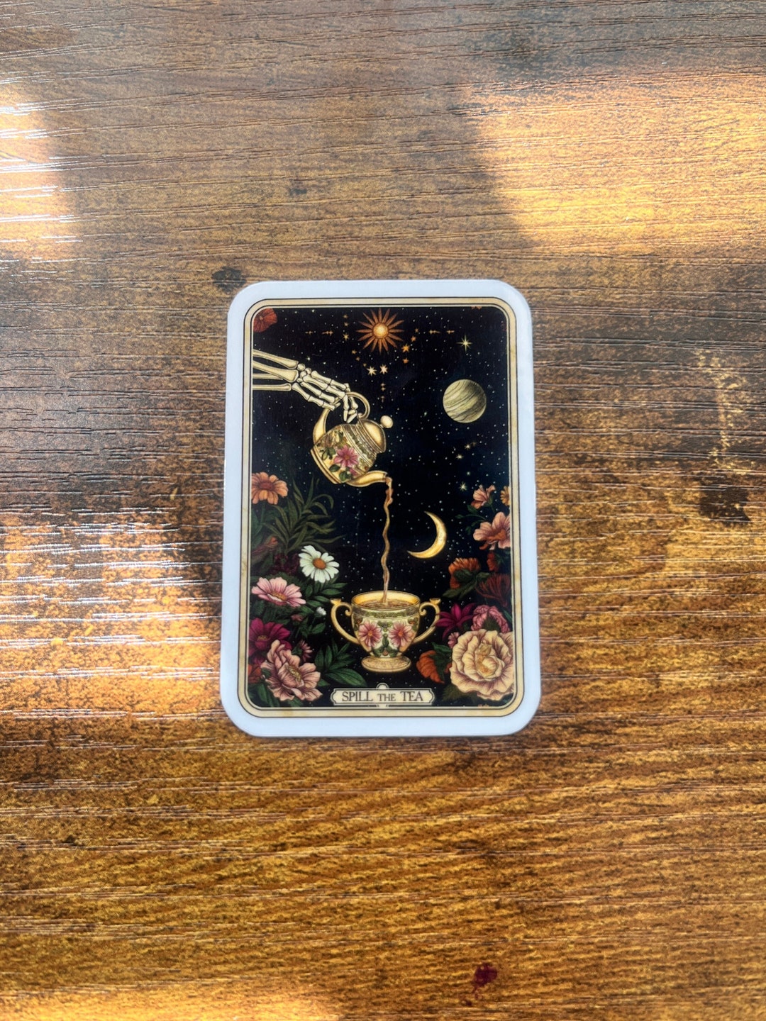 Tarot Card Sticker | Funny Stickers | Tarot Stickers | Tarot Cards ...