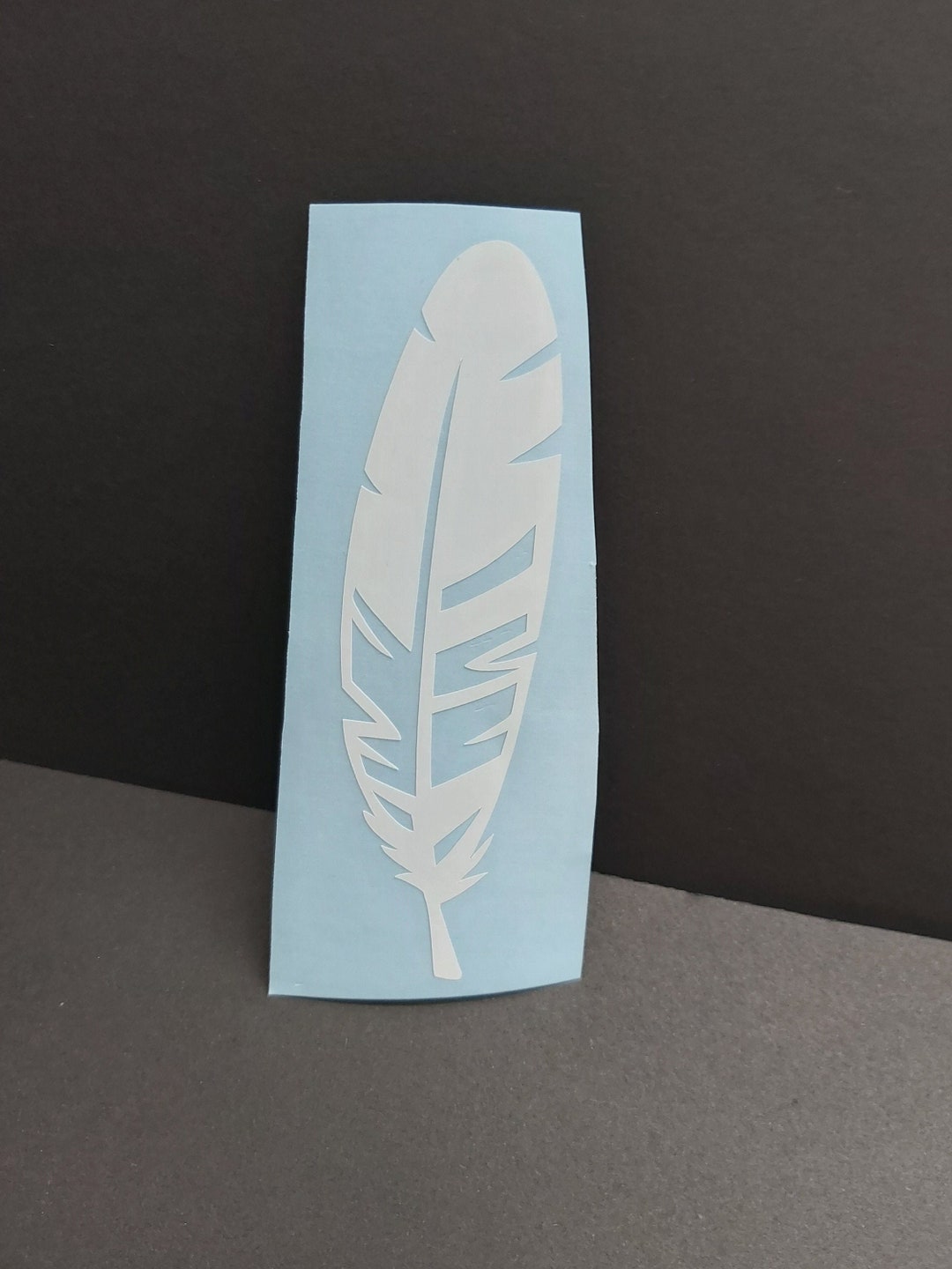 Feather Vinyl Decal, Car Decal, Laptop Decal - Etsy