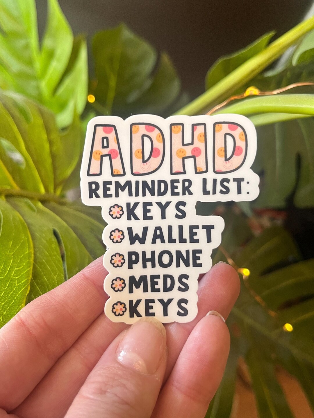 Adhd Stickers, Adhd Funny Stickers, Vinyl Stickers, Adhd Business, Adhd ...