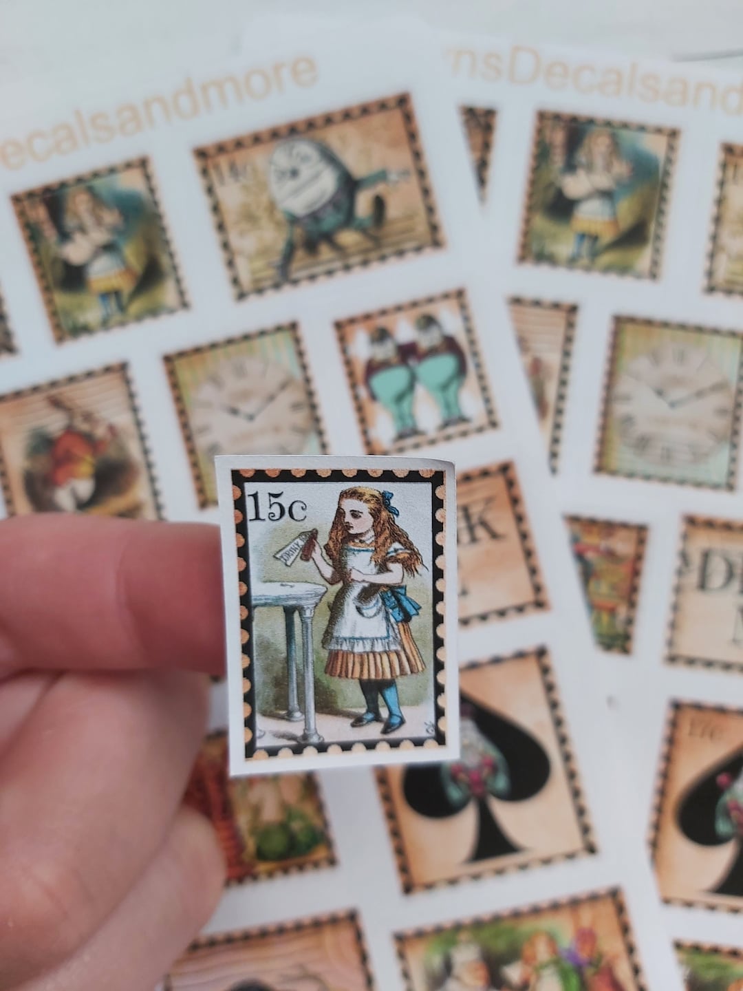 Alice in Wonderland Planner Stickers Bujo Stickers Planner Stickers ...