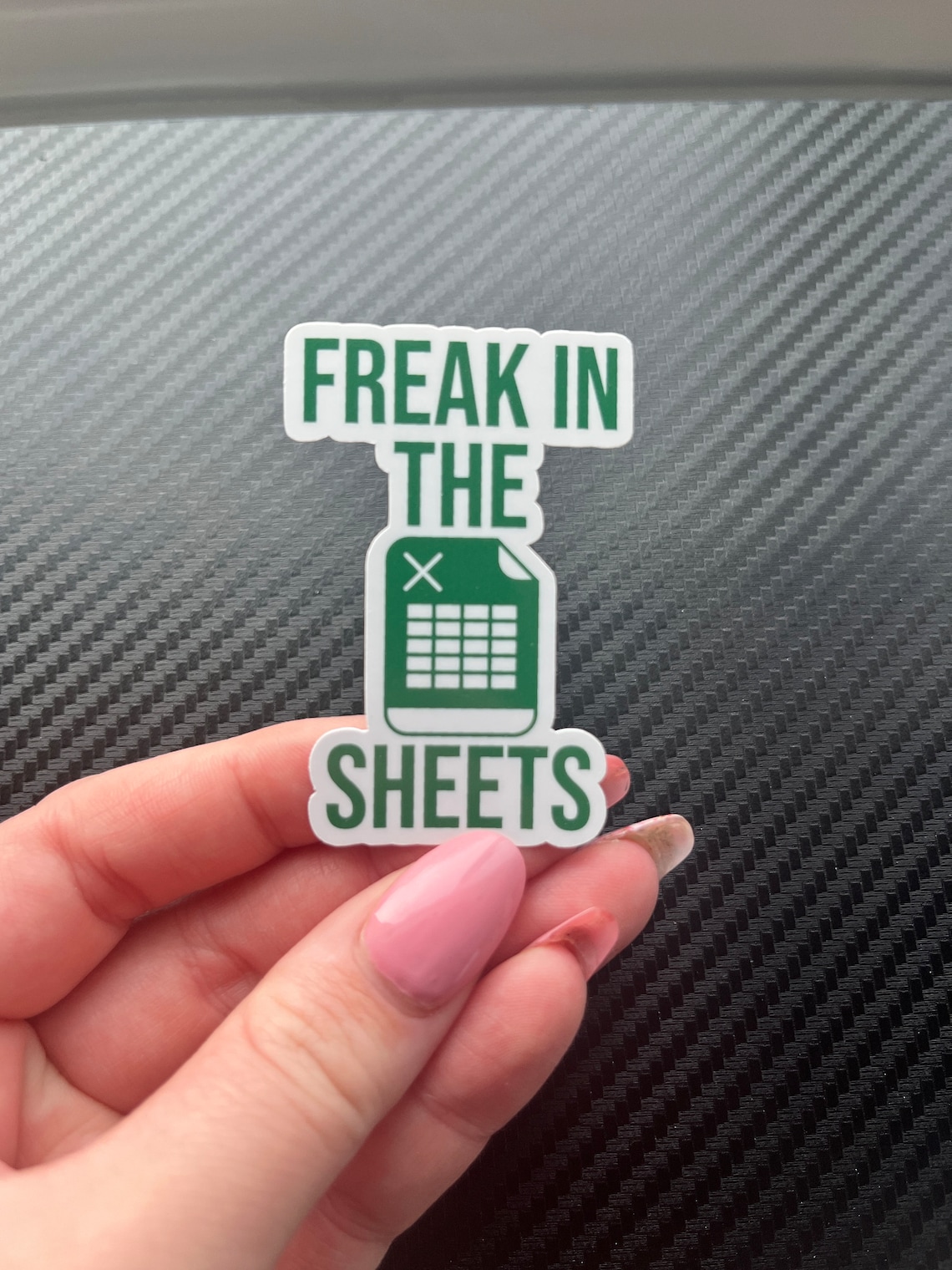 Freak in the Sheets Sticker | Laptop Sticker | Vinyl Sticker | Office ...
