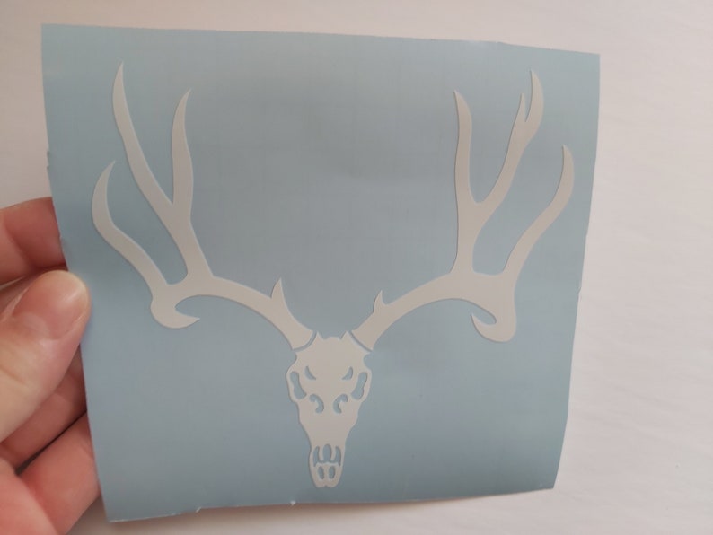Mule Deer Sticker Hunting Decal Antler Decal Deer Skull - Etsy
