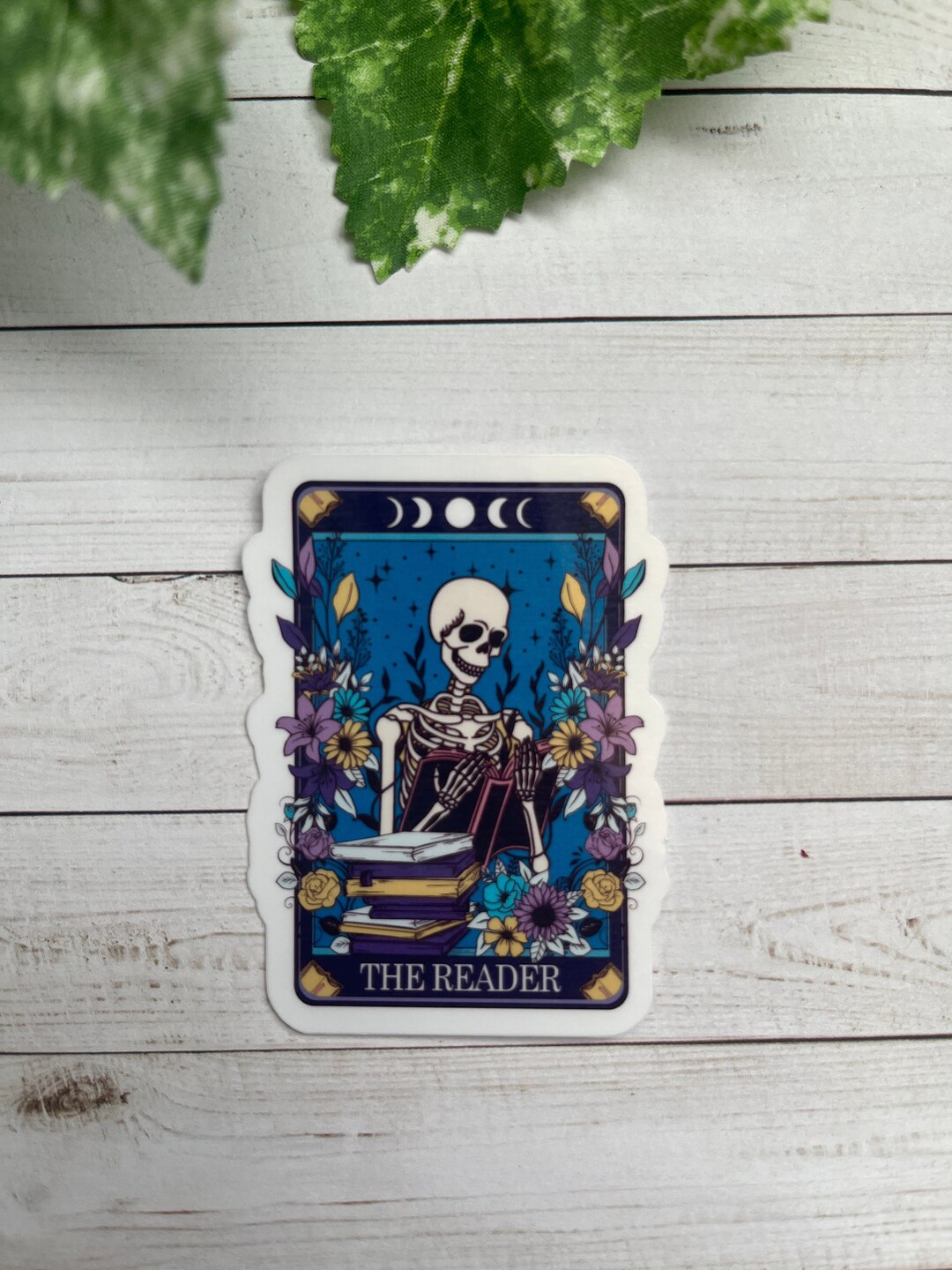 Tarot Card Sticker | Funny Stickers | the Reader | Tarot Stickers ...