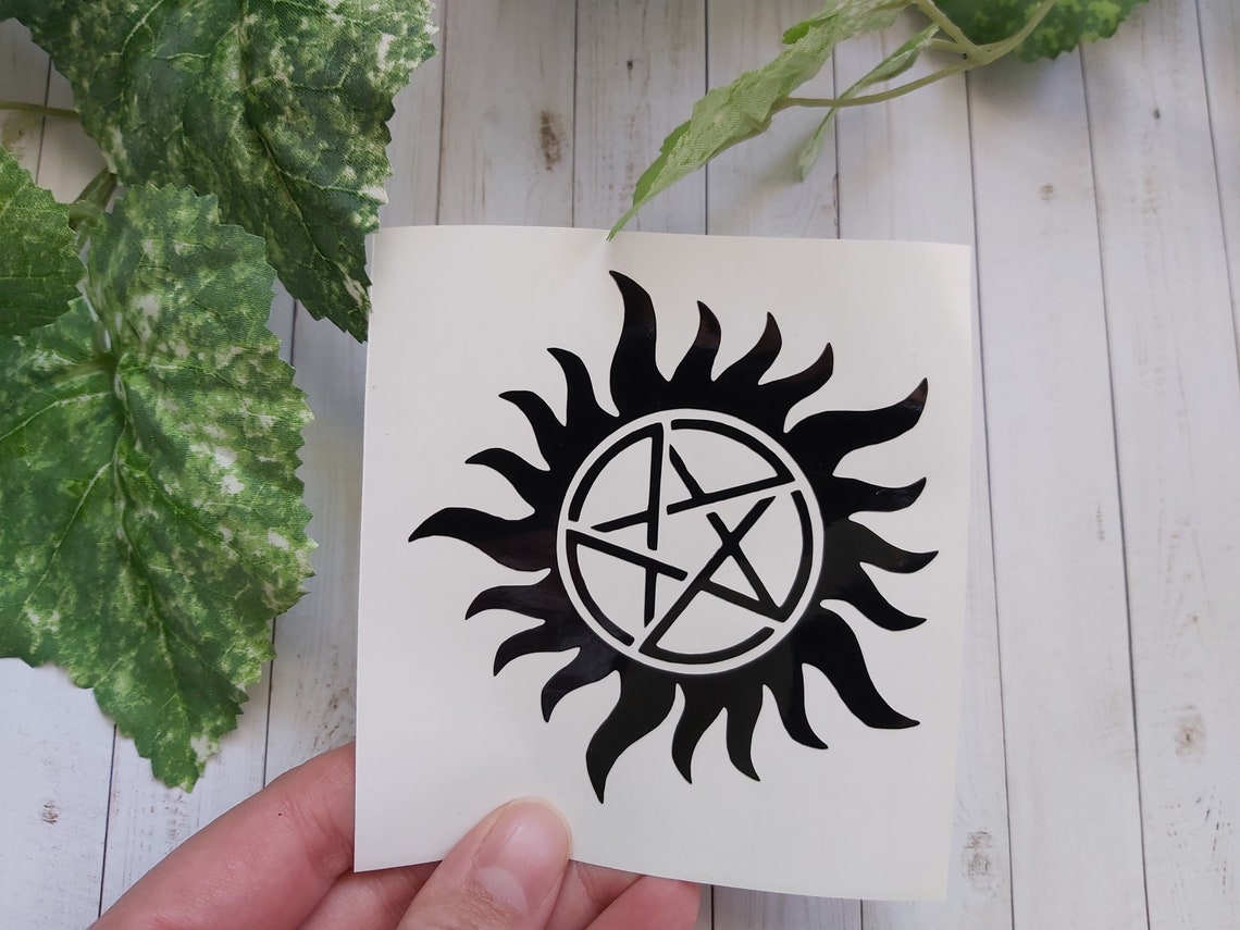 Supernatural Protection symbol decal Supernatural | Etsy