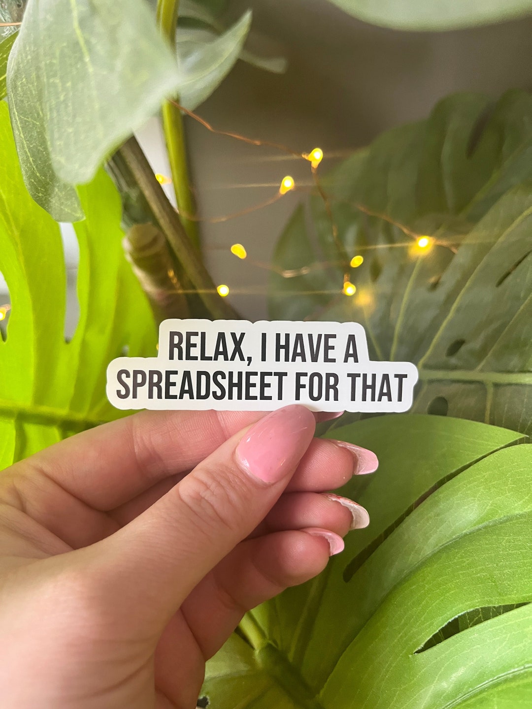 I Have a Spreadsheet for That Sticker | Laptop Sticker | Vinyl Sticker ...