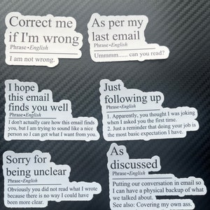 Laptop Stickers Funny, Office Laptop Stickers, Sticker for Laptop ...