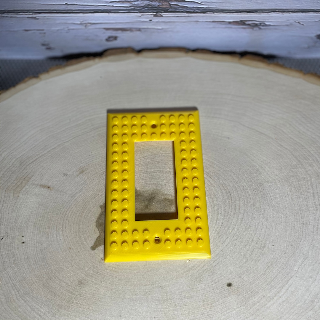 A 3D Printed Cover Plate for Light Switch or Outlet (compatible With ...