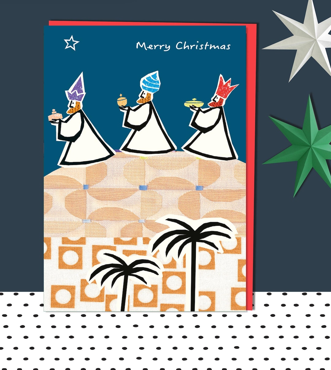 Christmas Card, Three Wise Men - Etsy