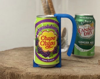 Pop Can Handle, Personalized 12 Oz Beer Can Holder, Heavy Duty Drink ...