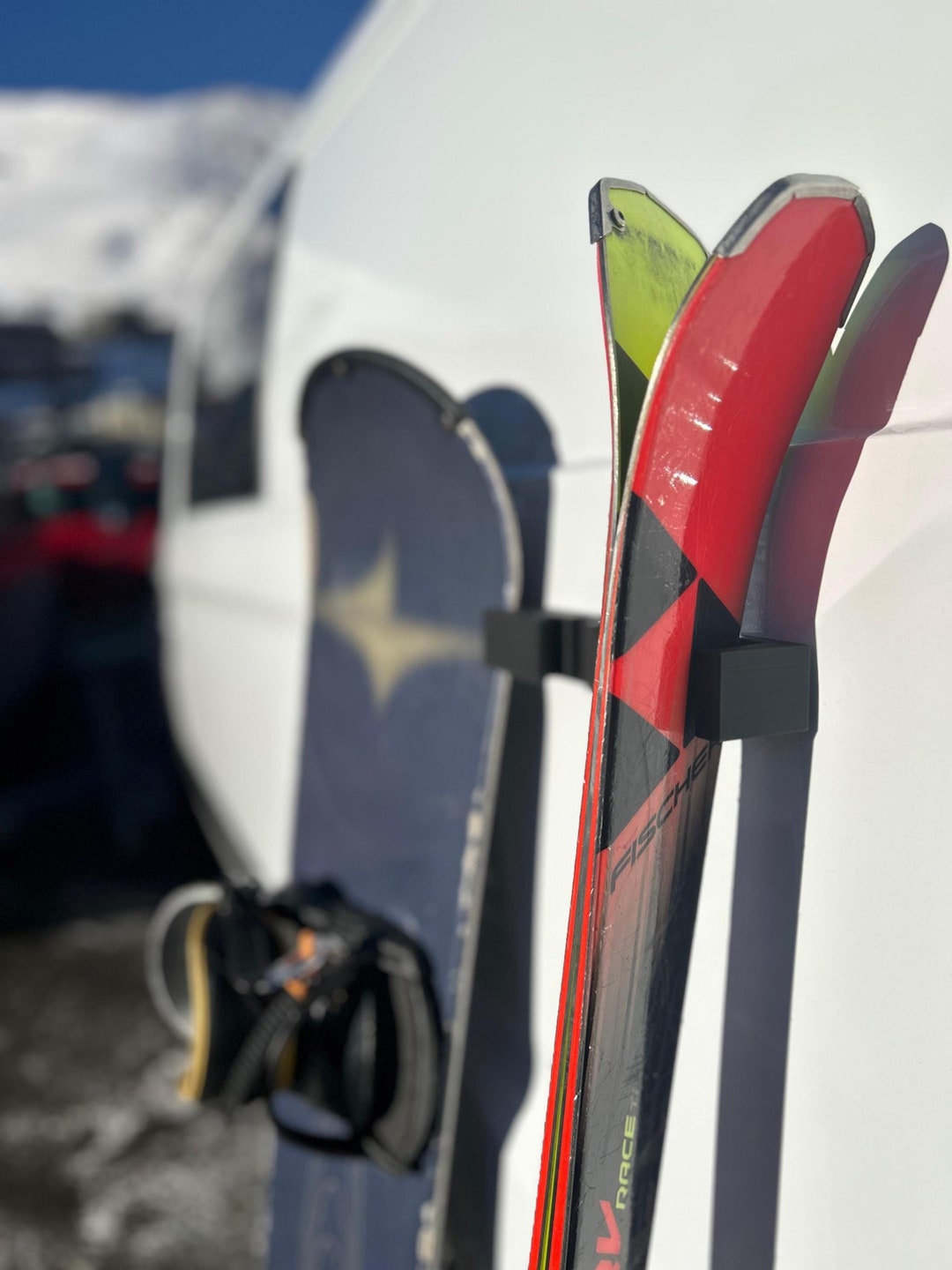 Magnetic Ski Rack for Car - Etsy