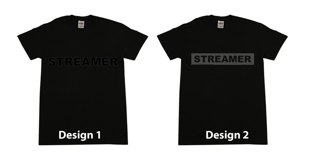 Custom Streamer Shirt - Small Streamer Society - Etsy