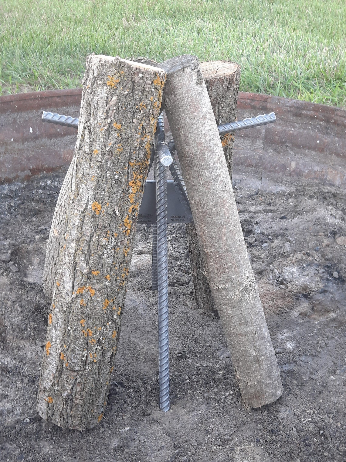 Stack N Burn Fire Pit Stand for Campfires and Bonfires - Etsy