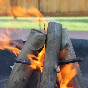 Stack-n-burn Fire Pit Stand for Campfires and Bonfires - Etsy