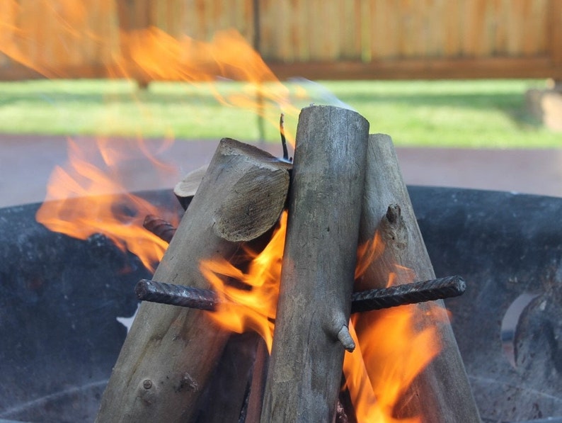 Stack-n-burn - Fire Pit Stand for Campfires and Bonfires - Etsy