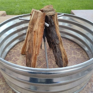 Stack-n-burn Fire Pit Stand for Campfires and Bonfires - Etsy