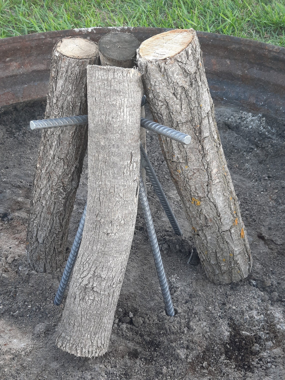 Stack N Burn Fire Pit Stand for Campfires and Bonfires - Etsy