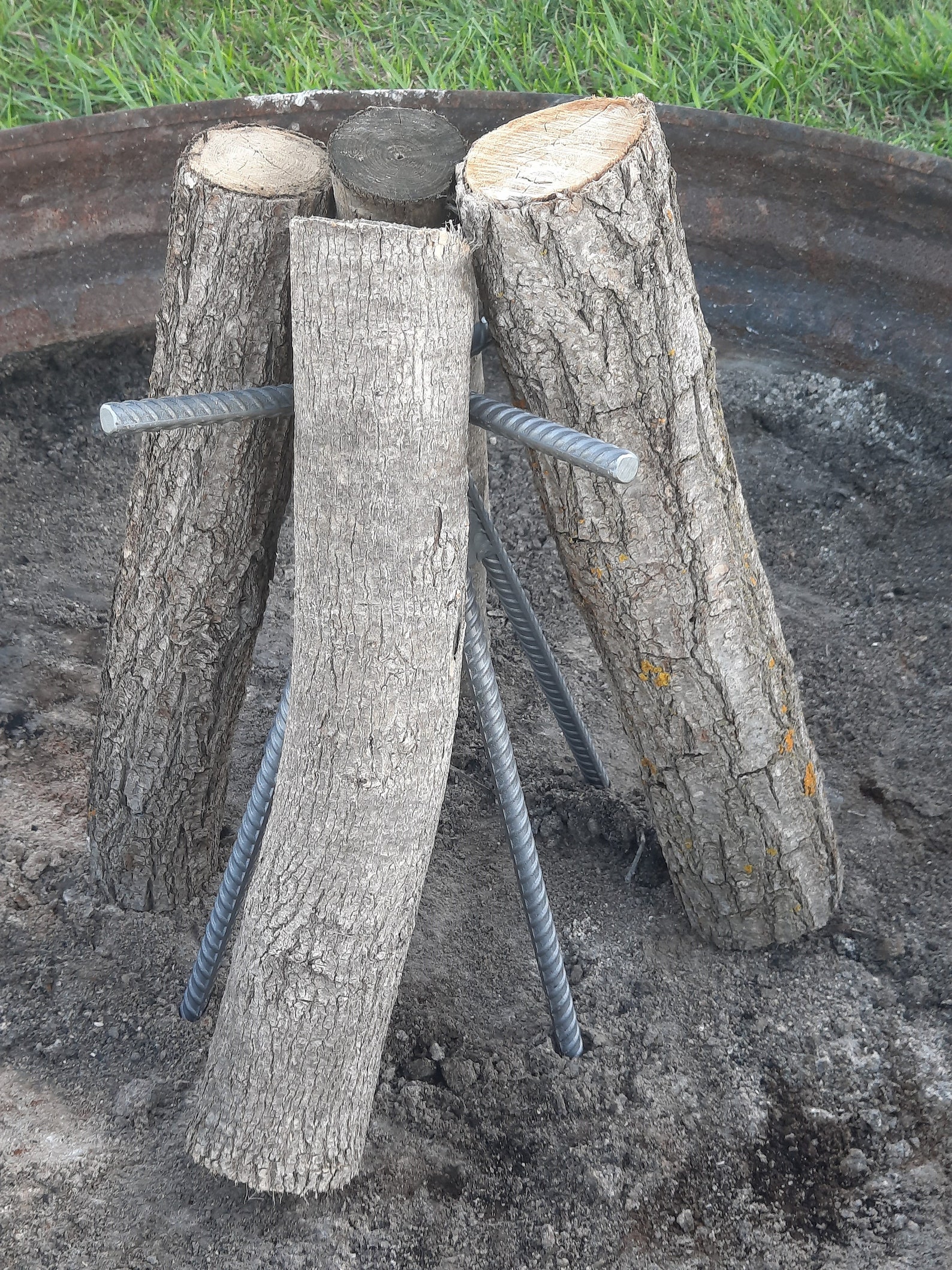 Stack N Burn Fire Pit Stand for Campfires and Bonfires - Etsy