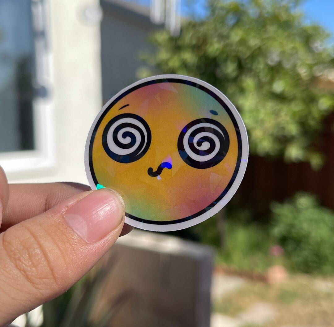 Zoned Out, Psych Emoji, Emoticon Sticker, Cell Phone Case Bullet ...