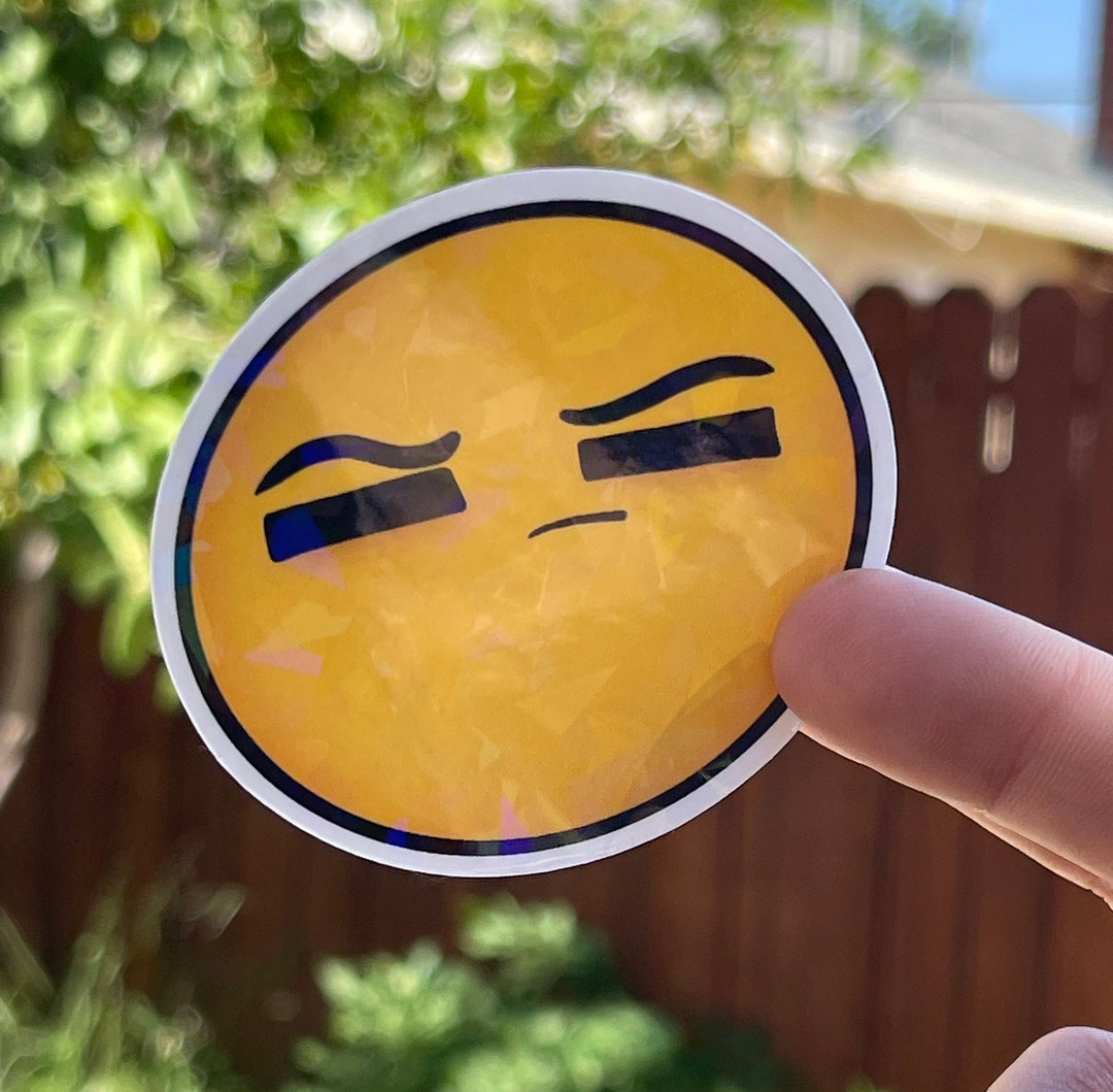 Sus, Suspicious Emoji, Emoticon Sticker, Cell Phone Case Bullet Journal ...