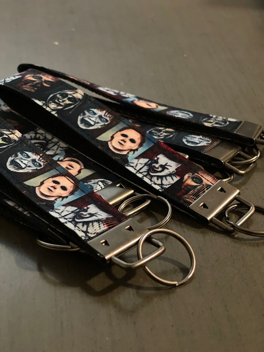 Horror Inspired Keychain Key Fob Keychains Unique Original - Etsy