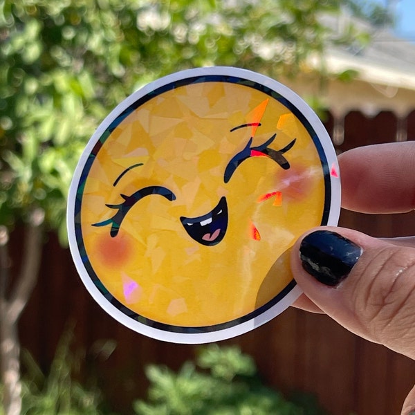 Laughing Emoji Stickers - Etsy