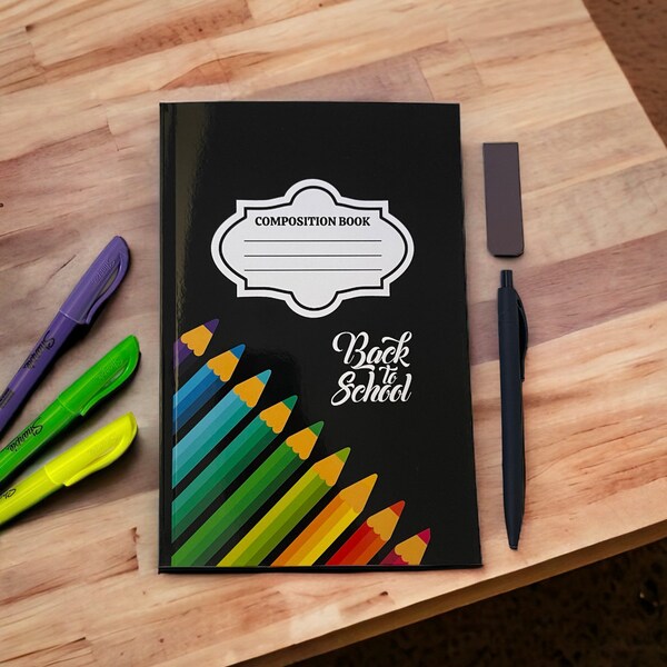 School Notebook - Etsy