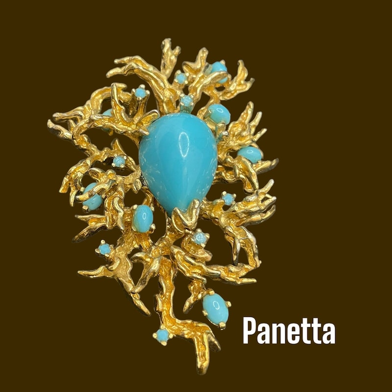 Panetta Brooch - Etsy