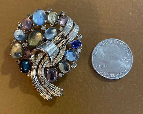 Rare Vintage Trifari Jelly Belly Reflection Jewels of… - Gem